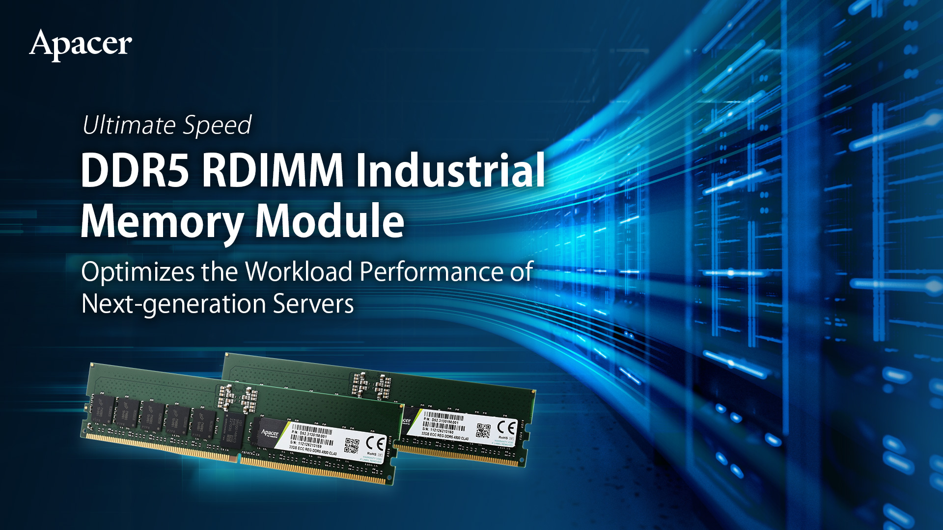 Server/Workstation DDR5 RDIMM - Apacer Technology